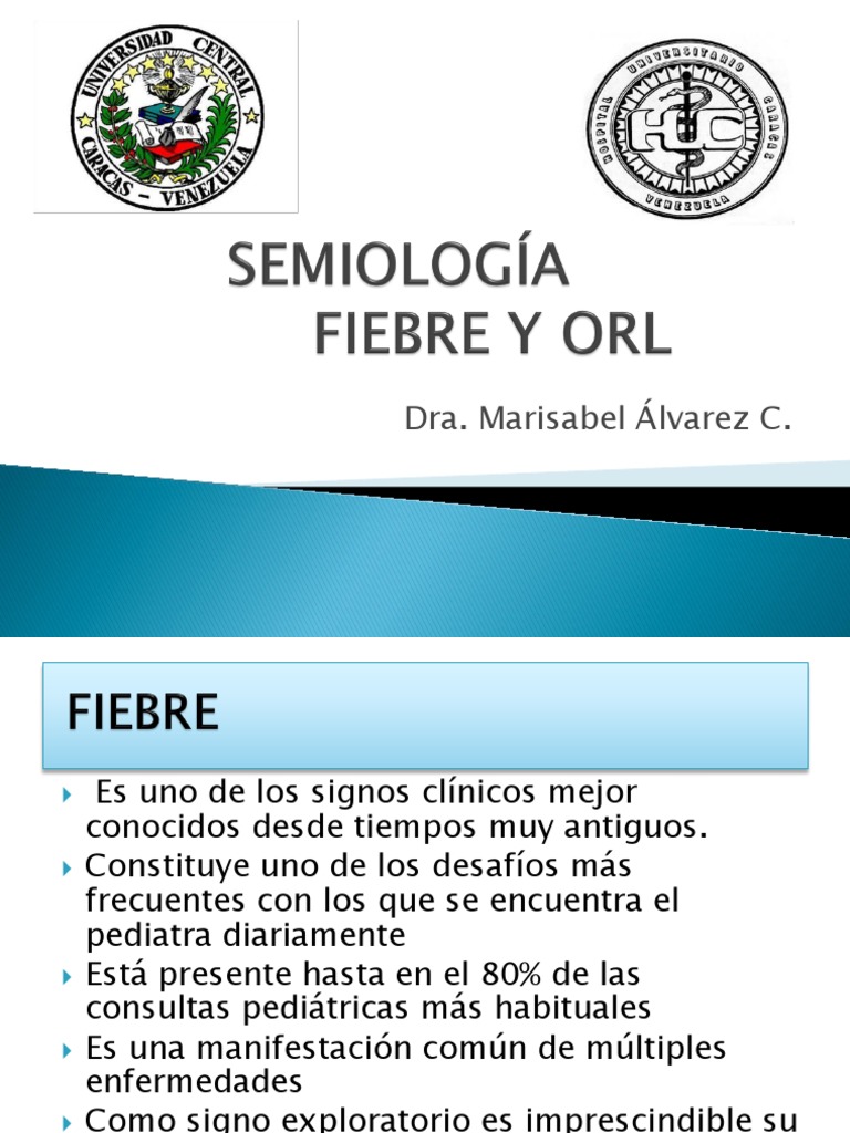 Semiología y ORL PDF | PDF | Termorregulación | Medicina