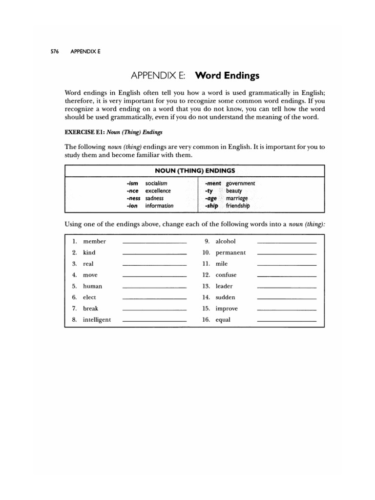 Appendix - Mengenal Jenis Kata | PDF | Word | English Language