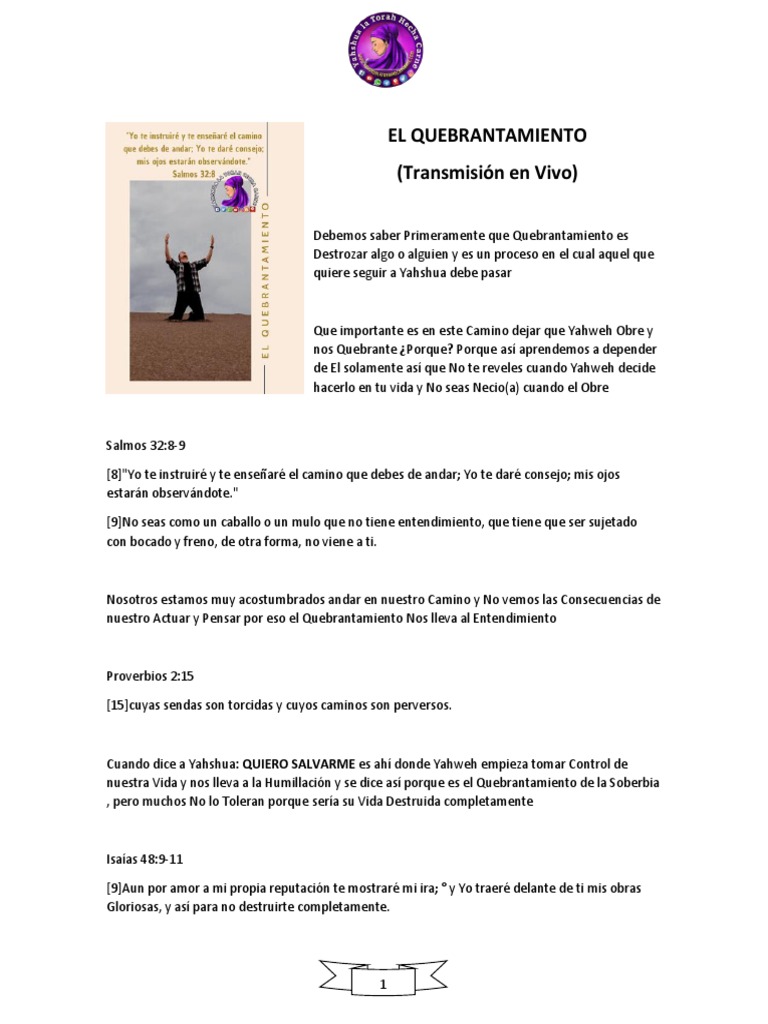 El Quebrantamiento | PDF