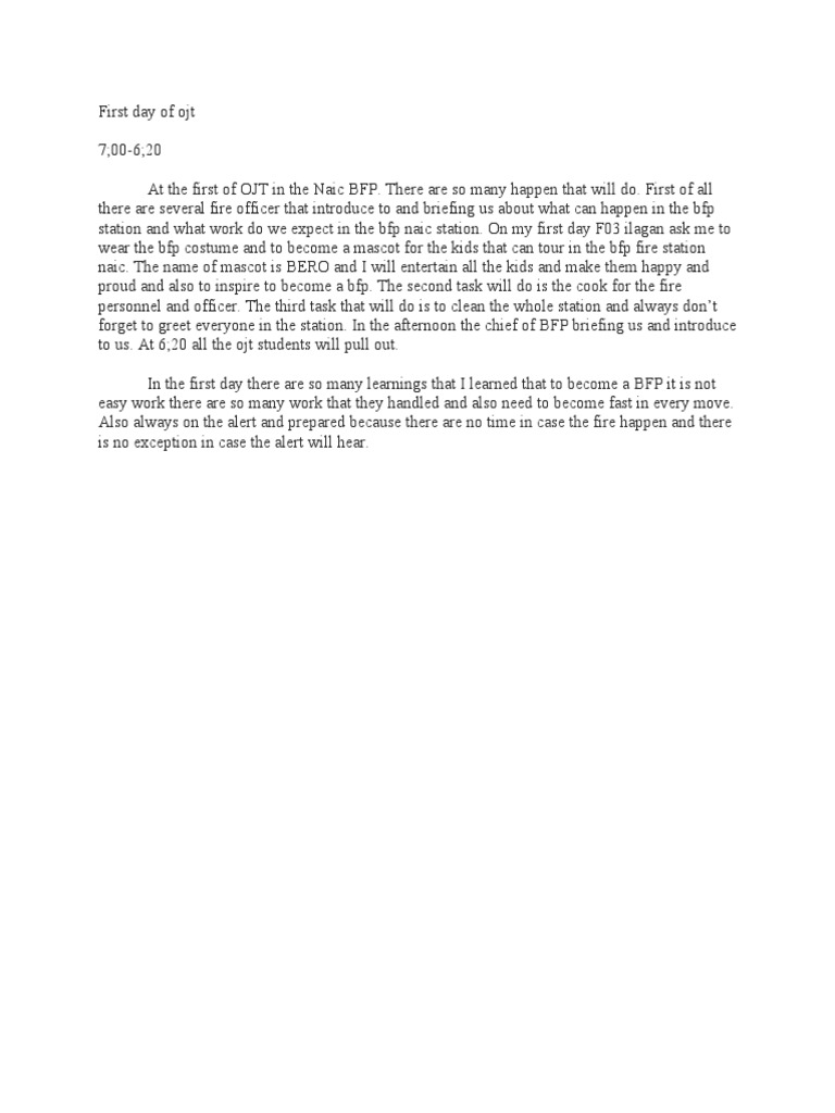 Narrative Report | PDF | Firefighter