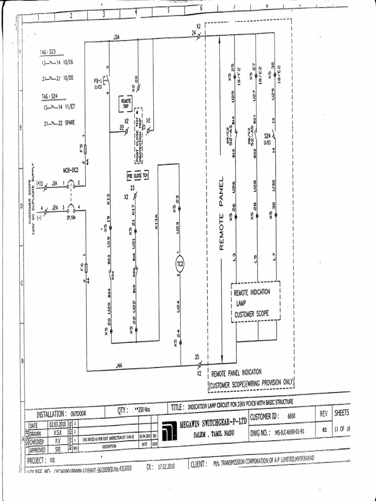 Megawin 33KV VCB | PDF