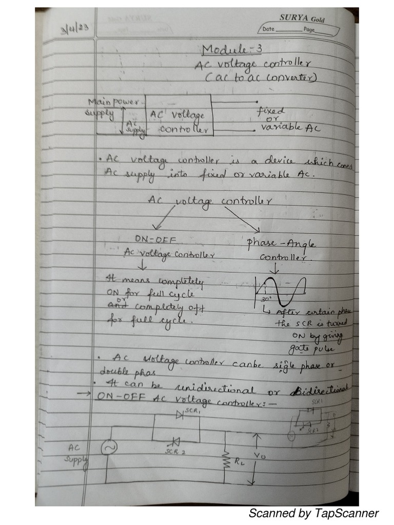 Module 3 Power Electronics | PDF
