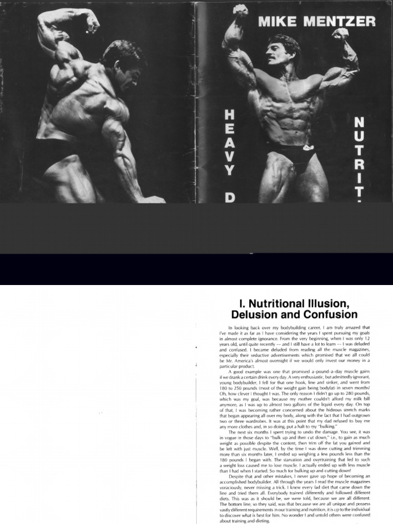 Mike Mentzer - Heavy Duty Nutrition | PDF