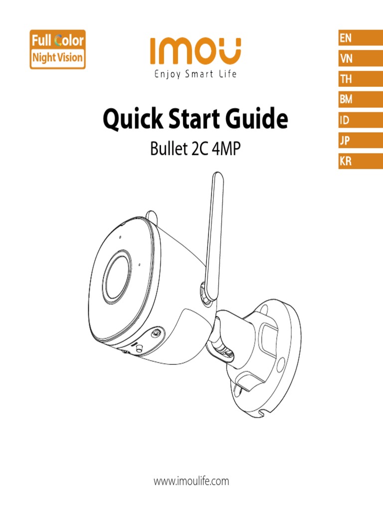 Imou Bullet 2C 4MP | Download Free PDF | Computer Hardware ...