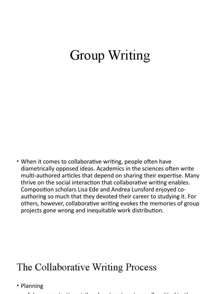 Group Writing | PDF | Social Psychology | Psychological Concepts