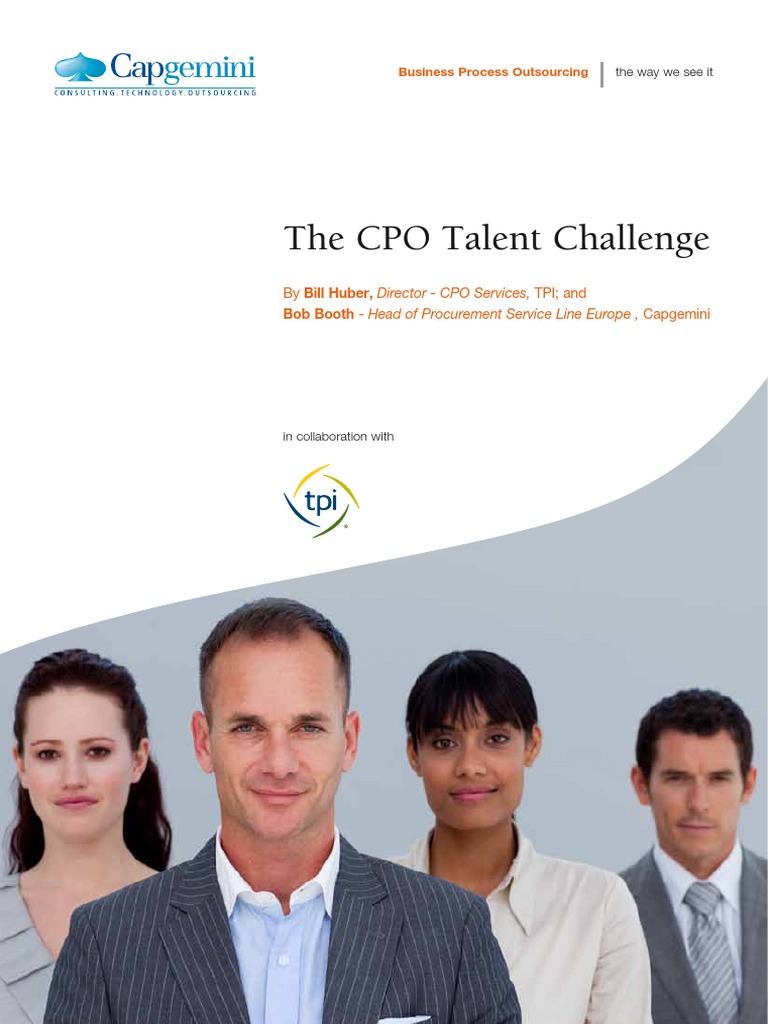 The CPO Talent Challenge | PDF | Procurement | Strategic Management