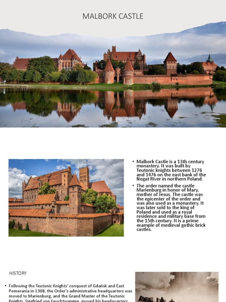 Malbork Castle | PDF | Castle | Architectural Design