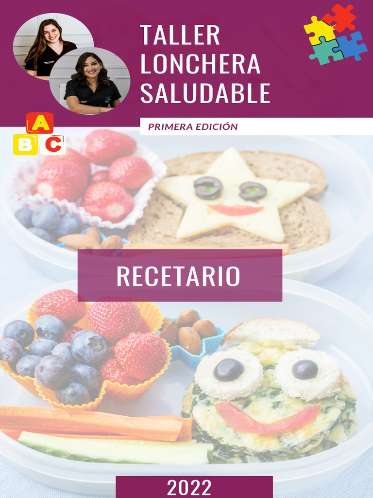 RECETARIO LONCHERAS SALUDABLES | PDF | pesto | Salsa
