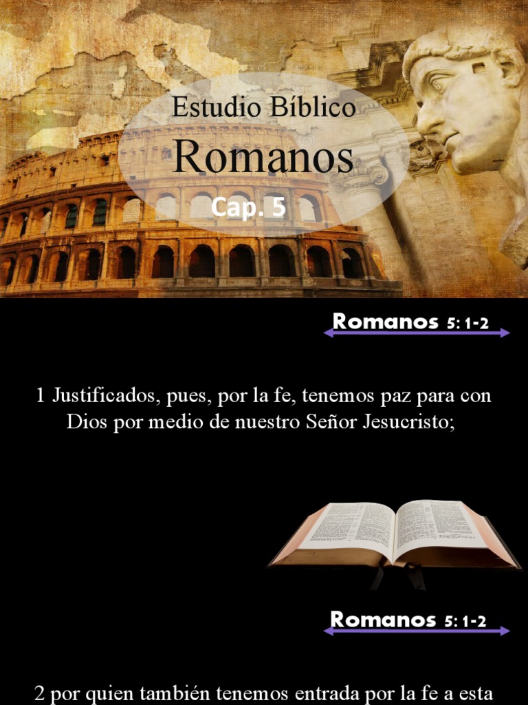 Estudio Romanos Cap. 5 | PDF | Salvación | Cristo (título)