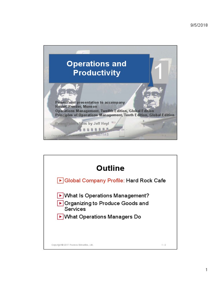 Ch01 1 Operations Management Pdf Trade Business Process