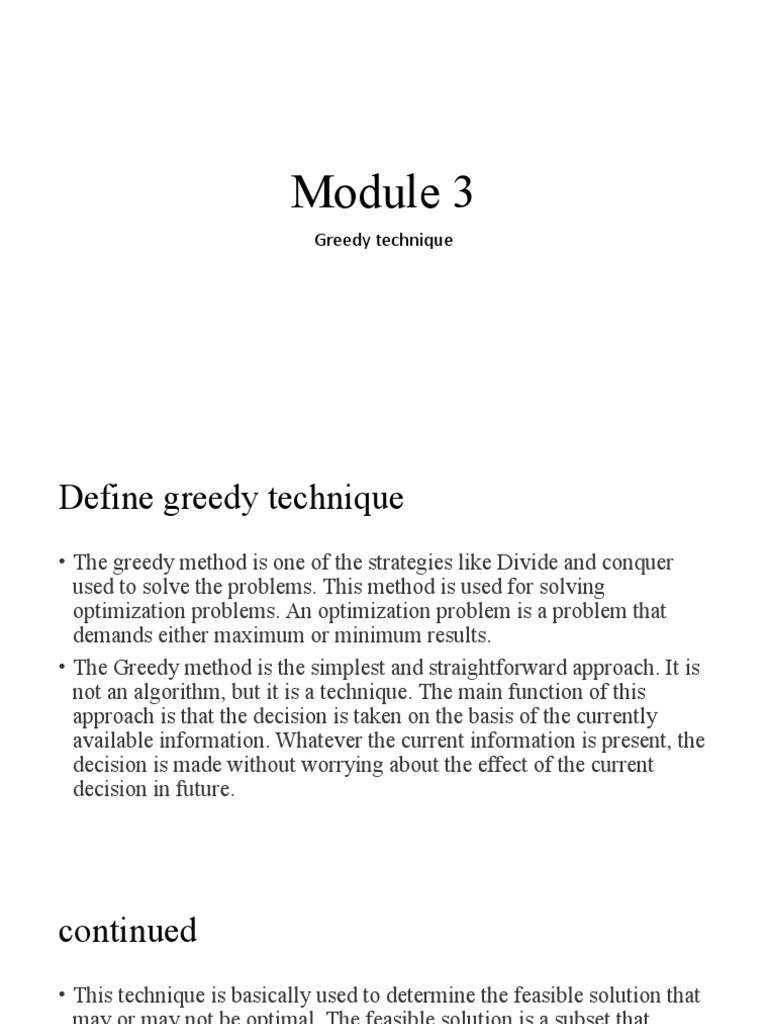 Module 3 - DAA Vtu | Download Free PDF | Vertex (Graph Theory) | Mathematical Concepts