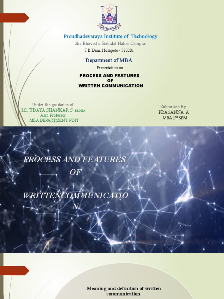 Written Communication | PDF | Proofreading | Communication