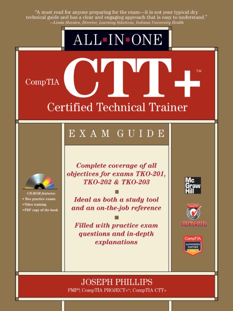 Joseph Phillips - CompTIA CTT - Certified Technical Trainer Exam Guide ...