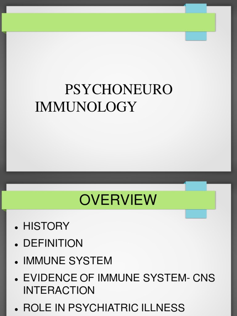 Psychoneuroimmunology Anu Final 1 1 | PDF | Immune System | Stress ...