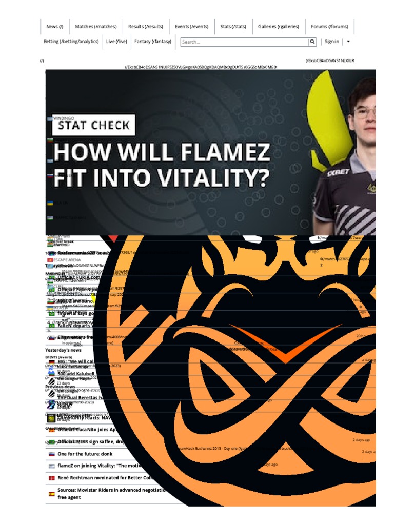 CS - GO News & Coverage - HLTV | PDF