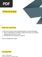 Civic Education Lecture Notes | PDF | Civics | Civic Engagement