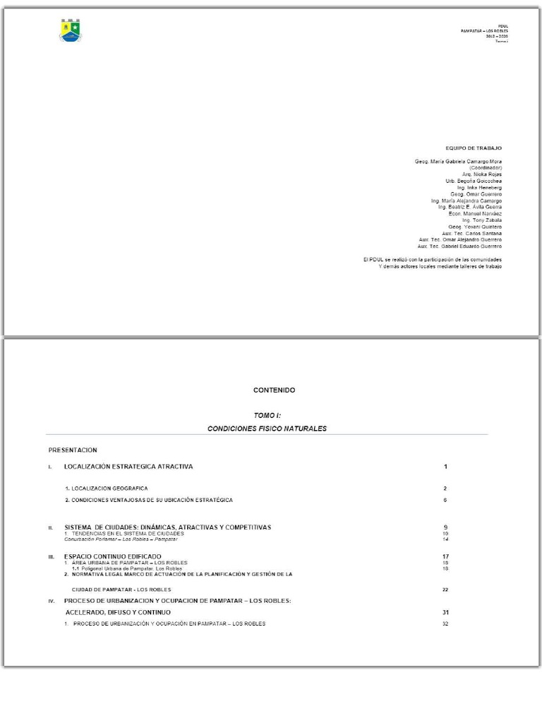 PDUL condiciones fisico naturales | PDF