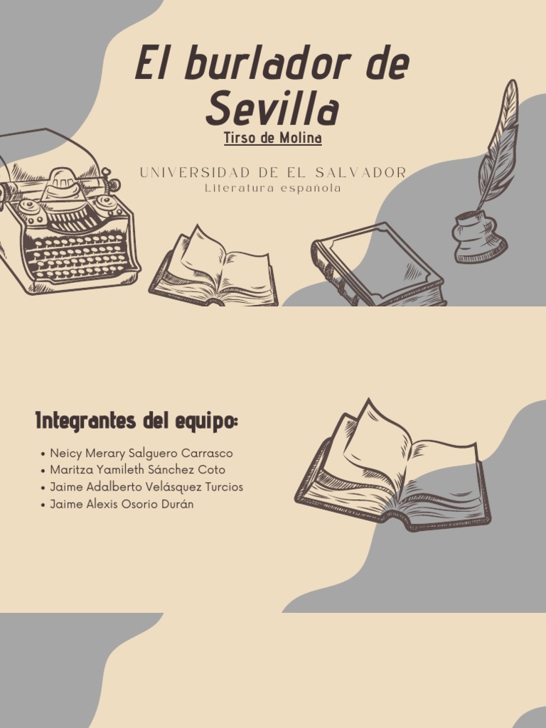 Presentación El Burlador de Sevilla | PDF | Barroco | Don Juan