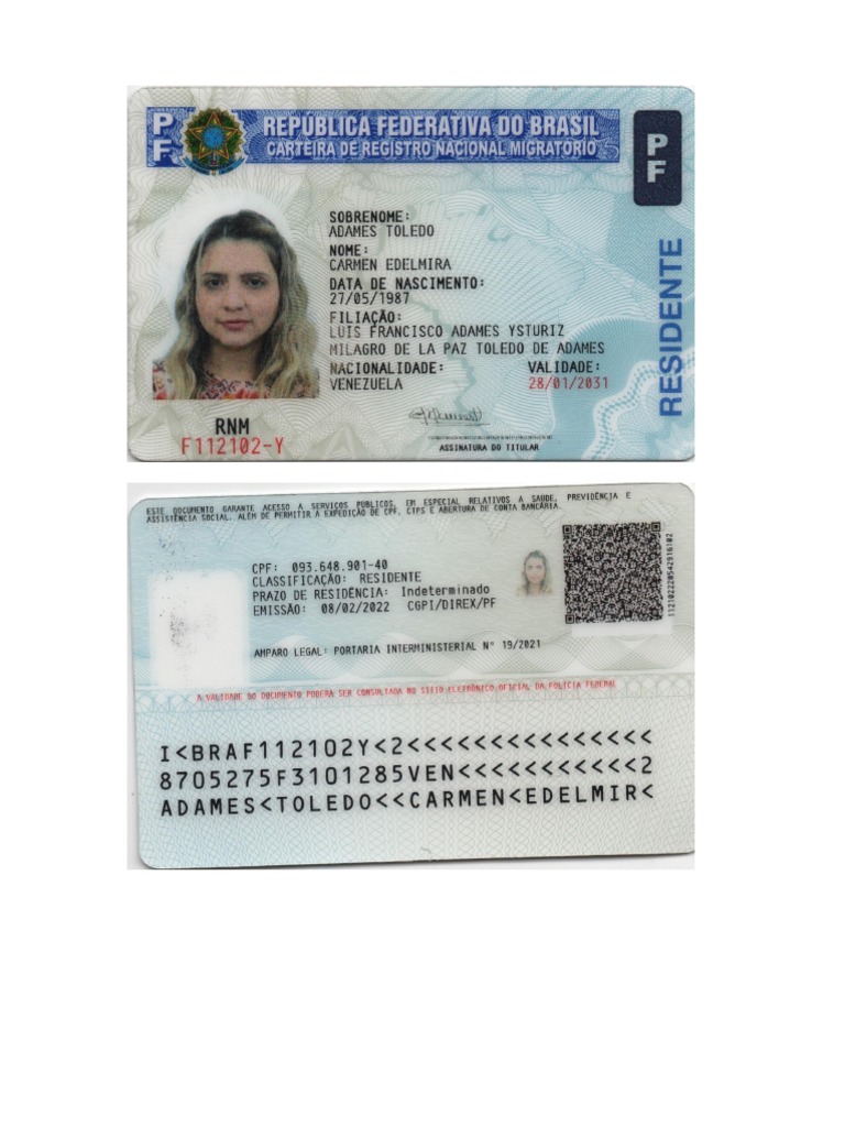Documentos Pessoais Foto (1) | PDF