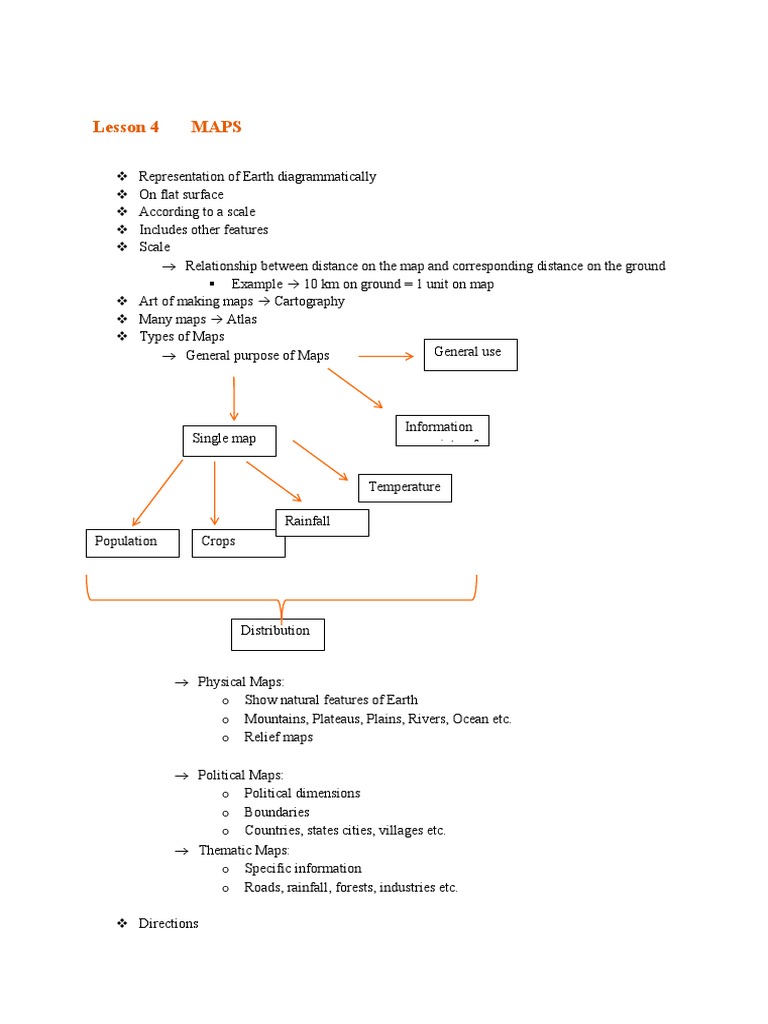 Geography Lesson 4 | PDF | Map | Geography