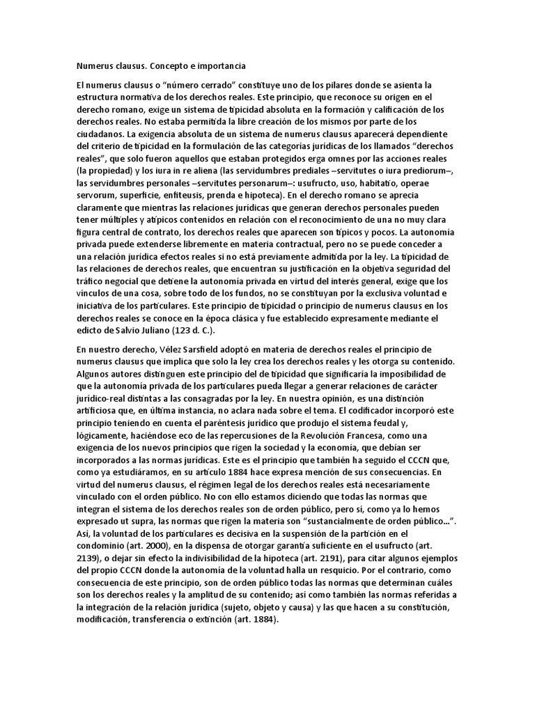 05 El Numerus Clausus | PDF | Justicia | Crimen y violencia