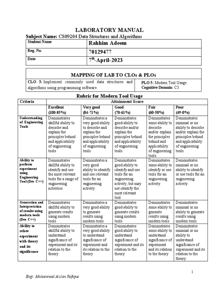 LAB8 DSA W23 Open Ended | PDF | C++ | Engineering