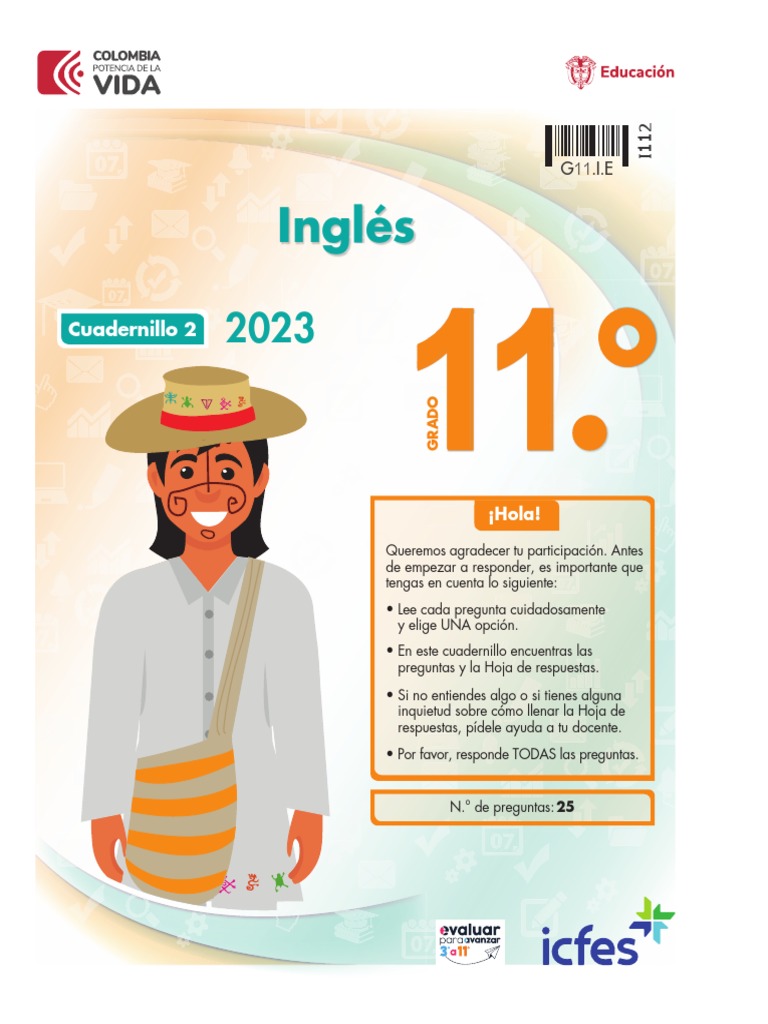 Cuadernillo Ingles 11 2 | PDF
