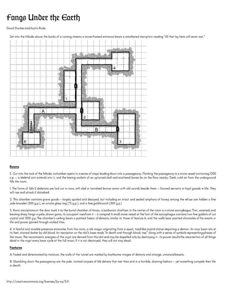 Fangs Under The Earth by David Stucker and Austin Rode | PDF