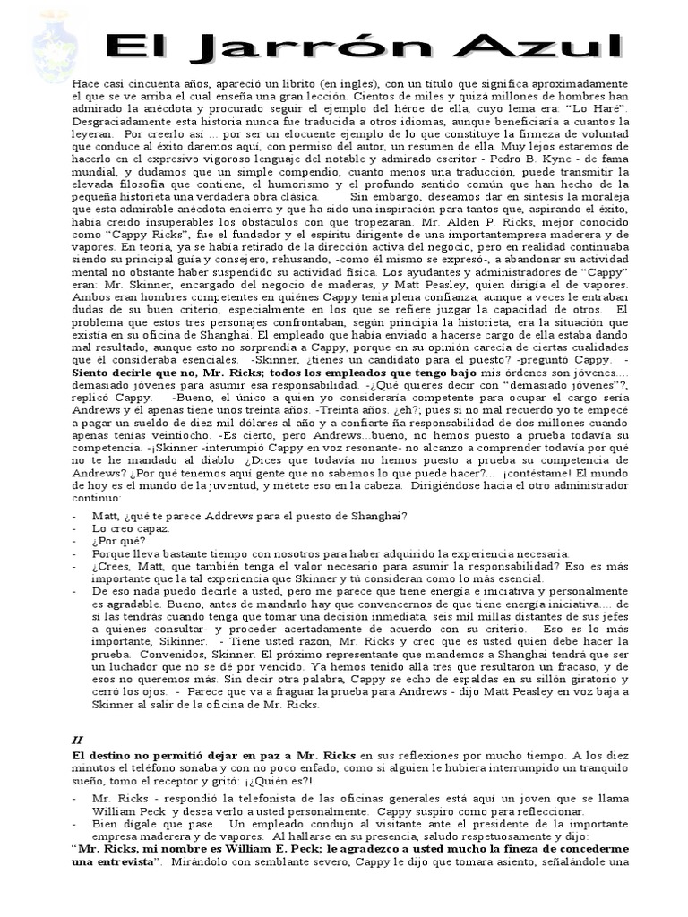 Cappy Ricks y el Desafío de Shanghai | PDF