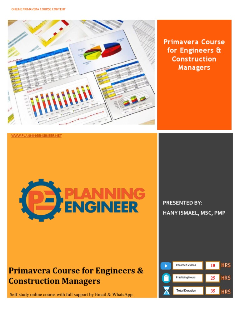 Primavera Basic Course Contents | PDF | Project Management | Software