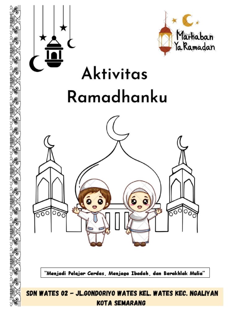 Buku Aktivitas Ramadhanku 2023 Baru | PDF