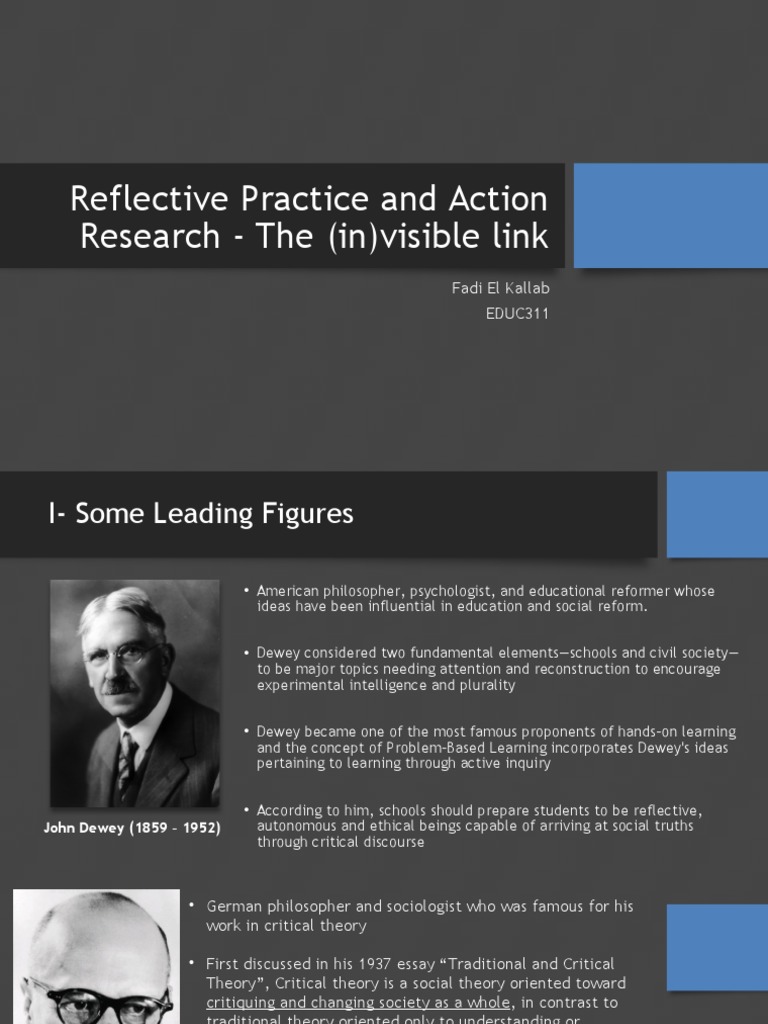 My Presentation | PDF | Reflective Practice | Critical Theory