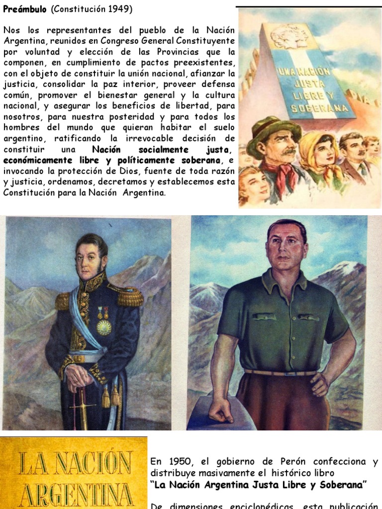 Constitución y Peronismo en Argentina | PDF