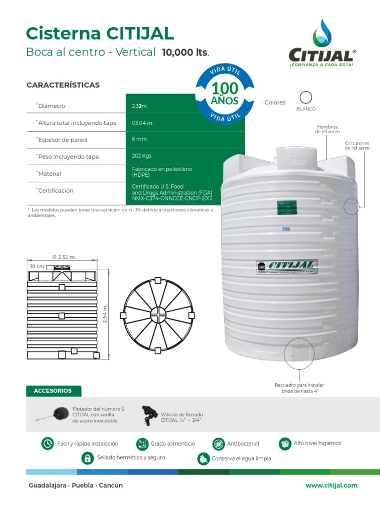 FT CTJ Cisterna CITIJAL BC 10000 L | PDF
