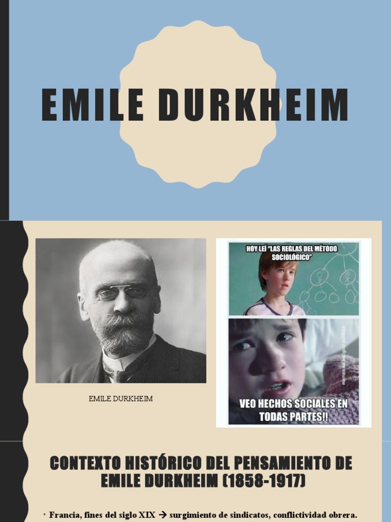 Durkheim - Power 2023 | PDF | Emile Durkheim | Sociología