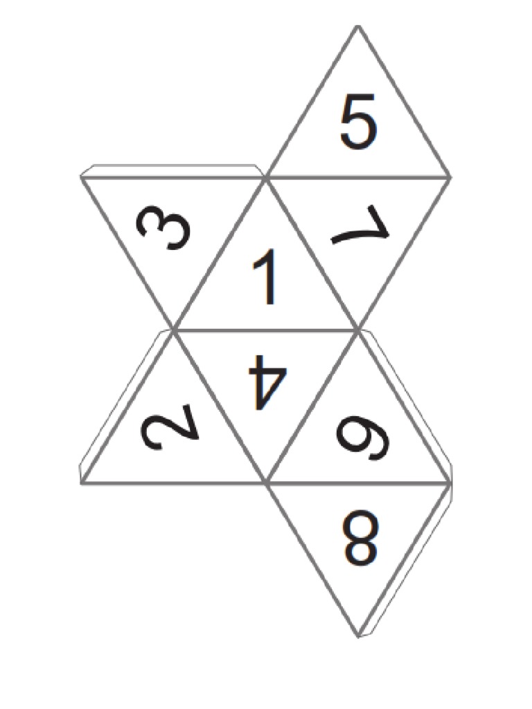 DADO DE OCHO CARAS | PDF