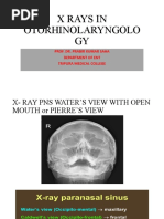 Mastoid X-Ray Positioning Techniques | PDF | Human Head And Neck ...