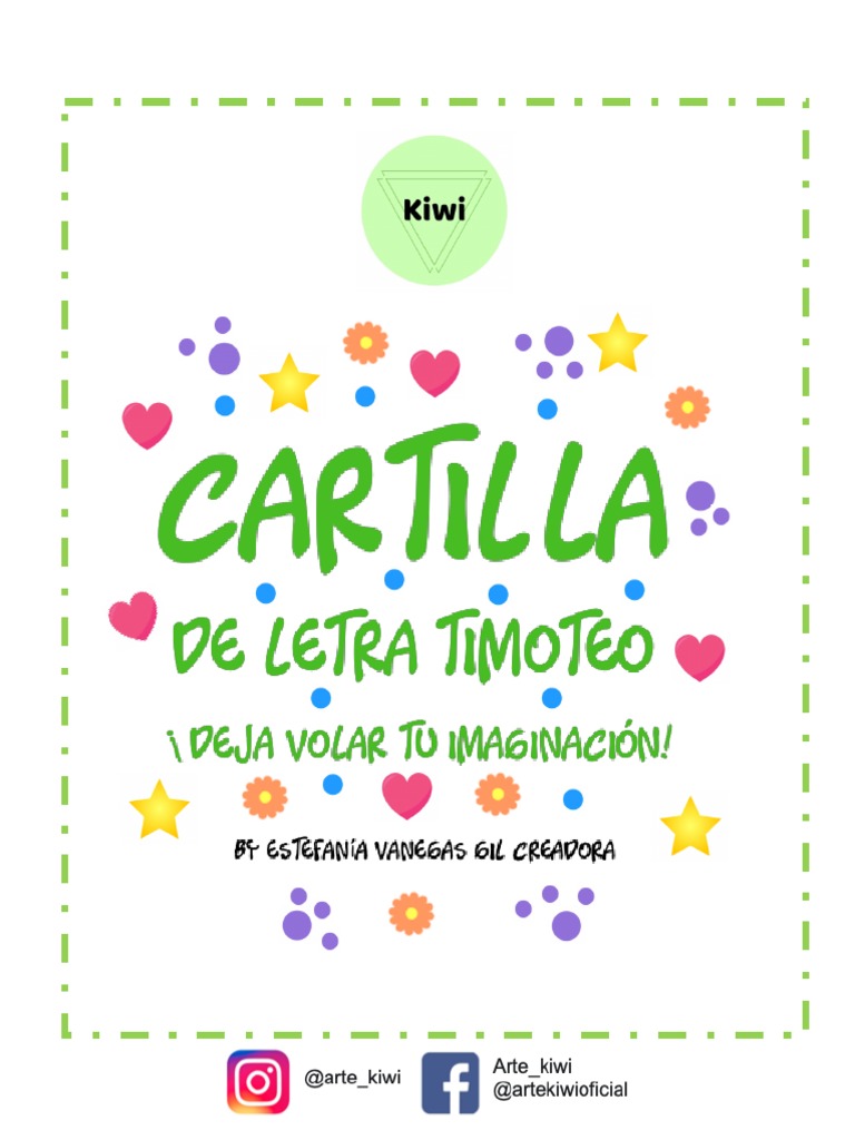 Cartilla letra timoteo | PDF
