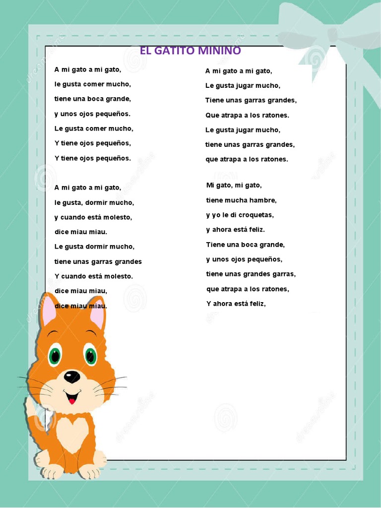 El Gatito Minino | PDF