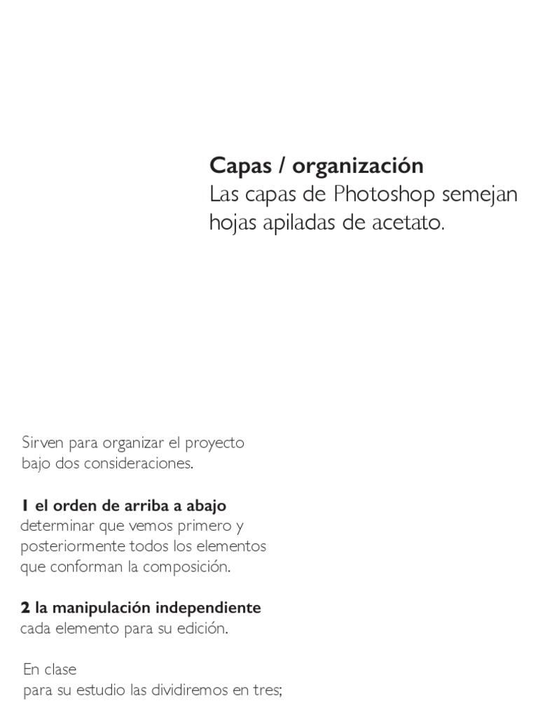 Guía Completa de Capas en Photoshop | PDF | Color