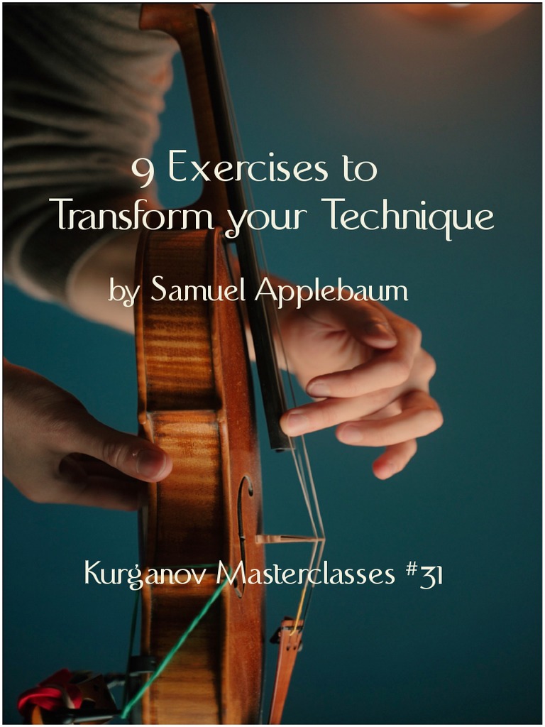Applebaum Exercises | PDF | Violin | String Instruments
