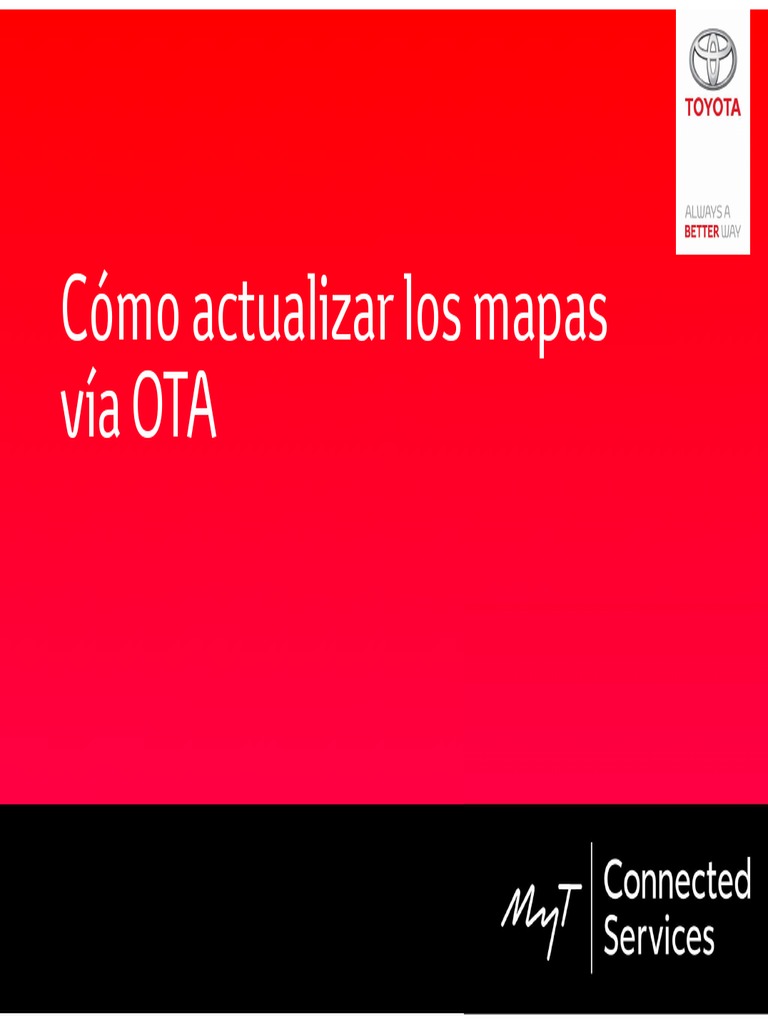 como_actualizar_los_mapas_vía_OTA | PDF
