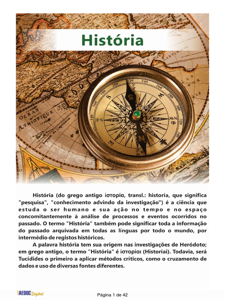 APOSTILA - HISTÓRIA - EM - 1º ANO | PDF | Grécia Antiga | Humano
