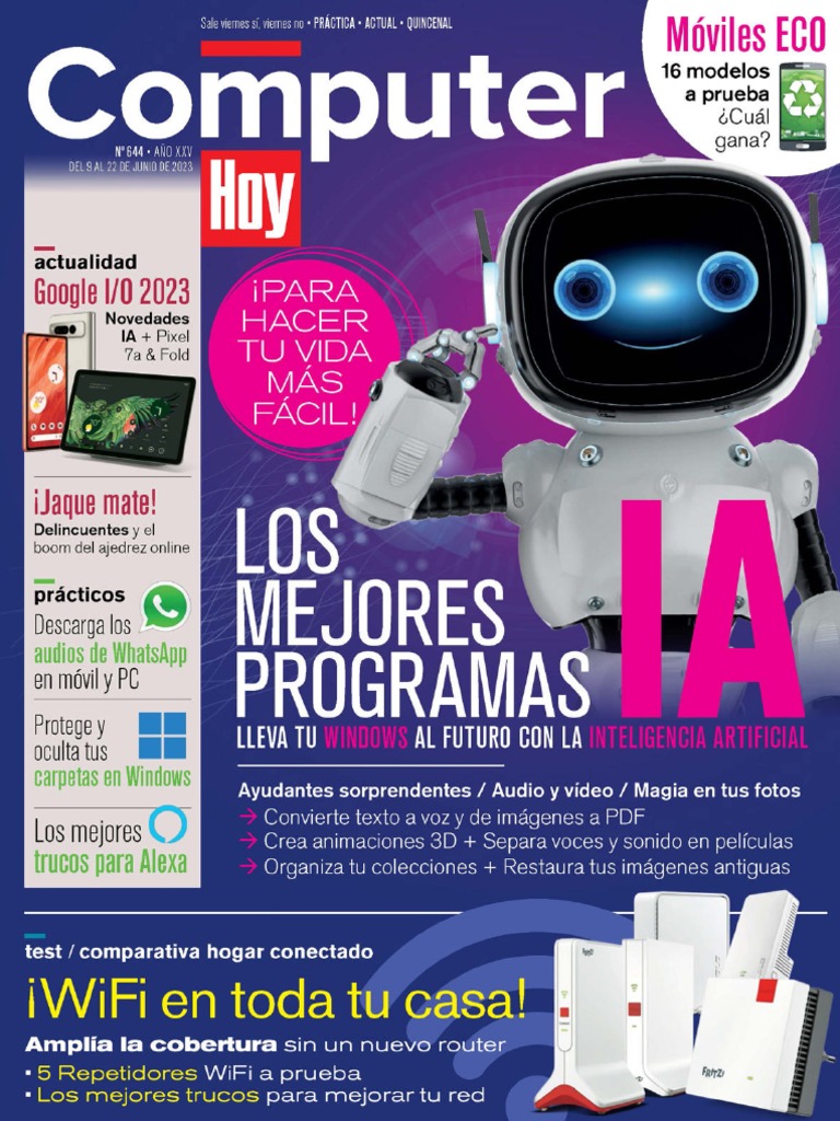 Revista Computer Hoy Junio | PDF | Inteligencia artificial ...