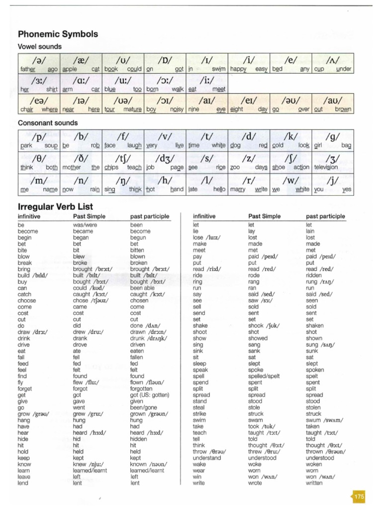 Phonemic Symbols and Irregular Verbs | PDF | Cognitive Science | Syntax