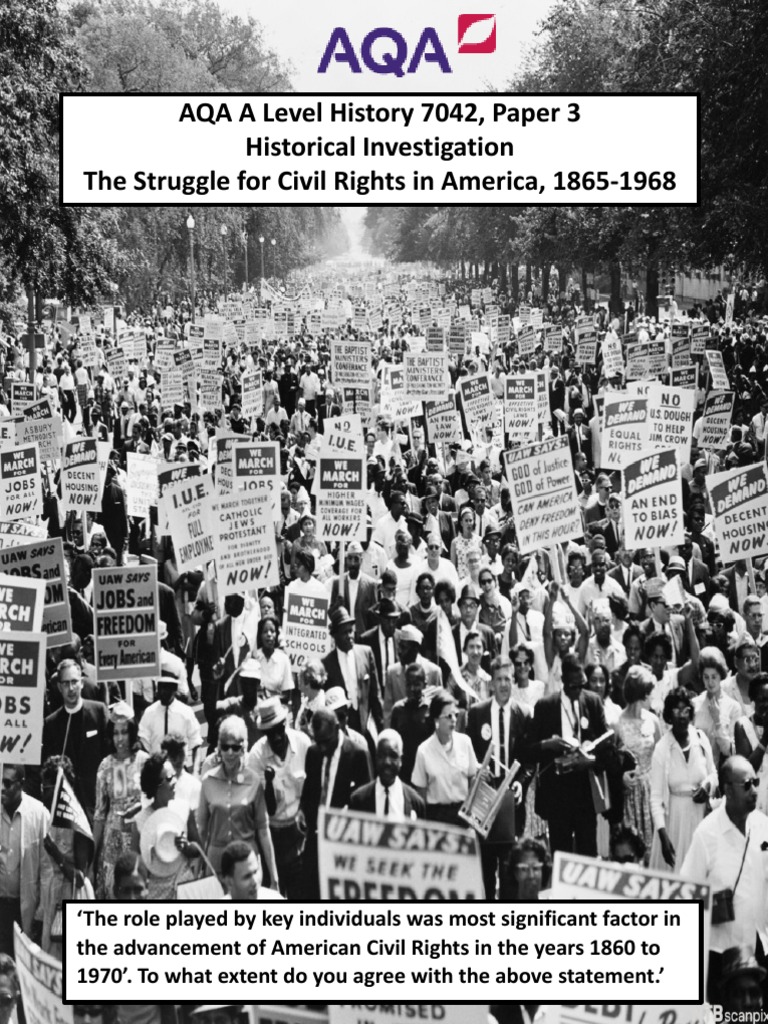 Civil Rights Coursework Guidelines | PDF | Primary Sources | Historian