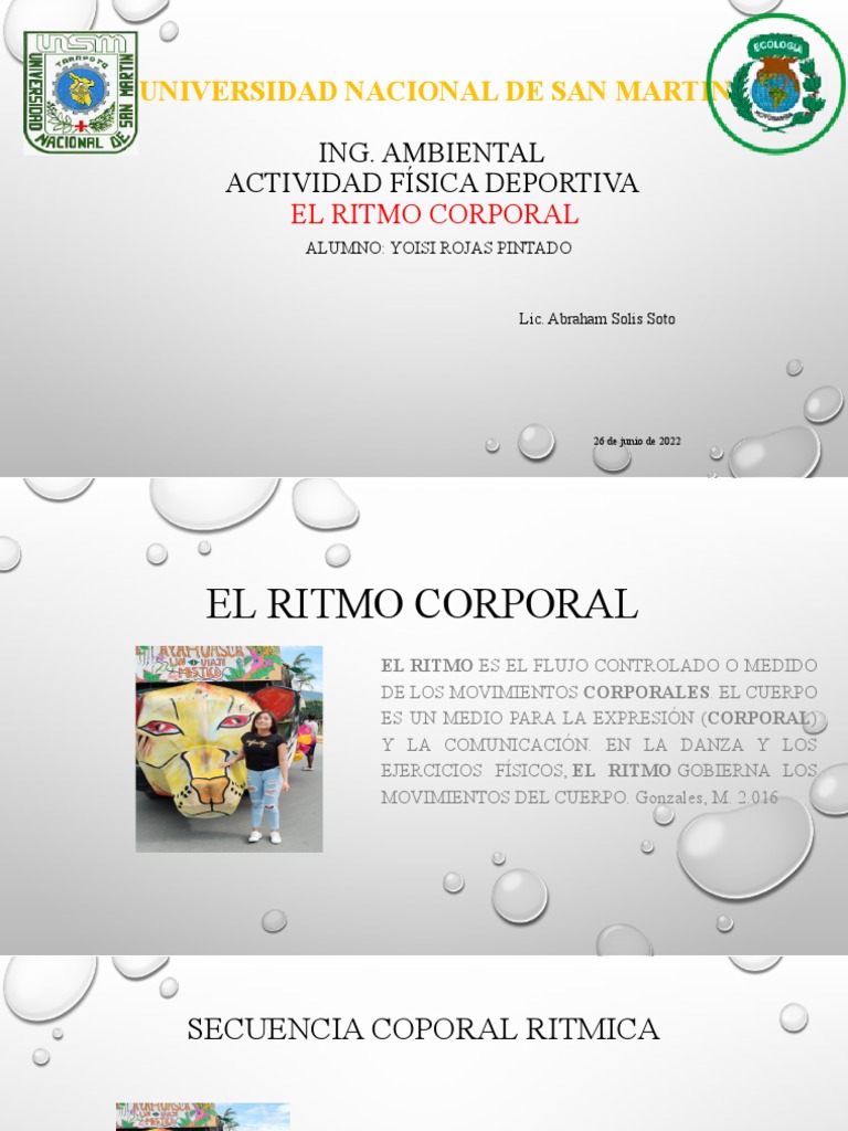 El Ritmo Corporal | PDF | Ritmo | Sonido