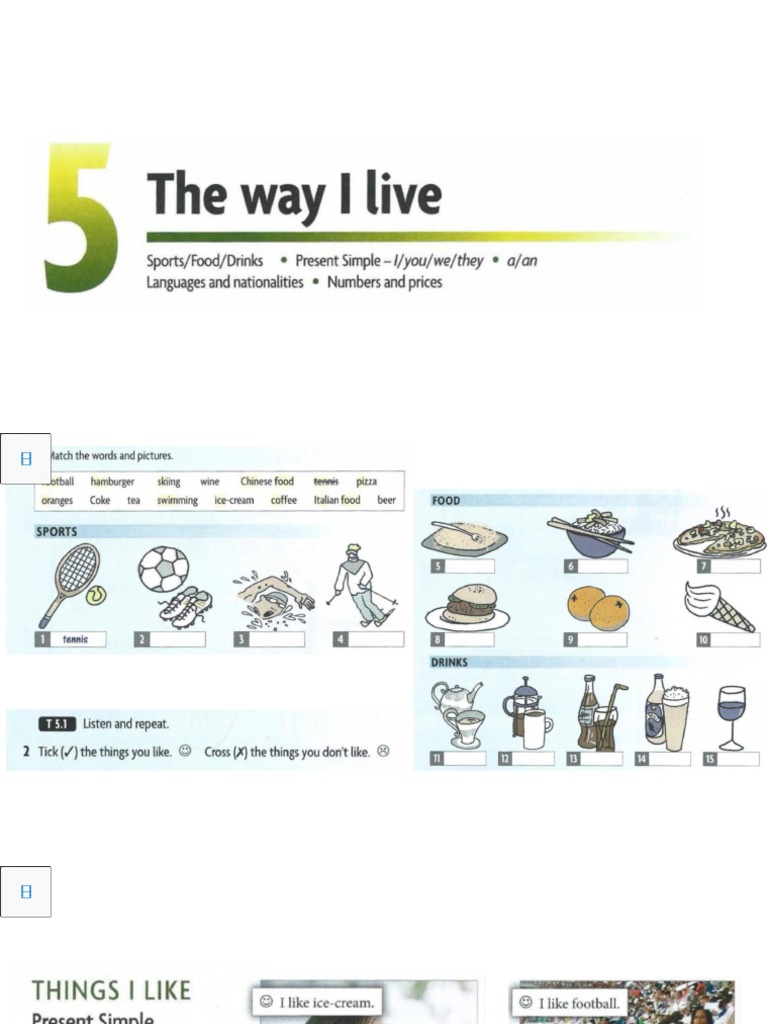 Unit 5 - The Way I Live | PDF