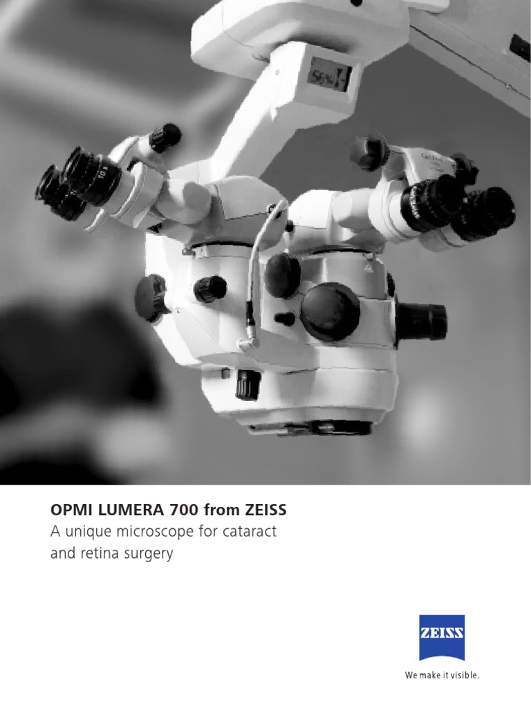 Zeiss Opmi Lumera 700 | PDF | Surgery | Optics