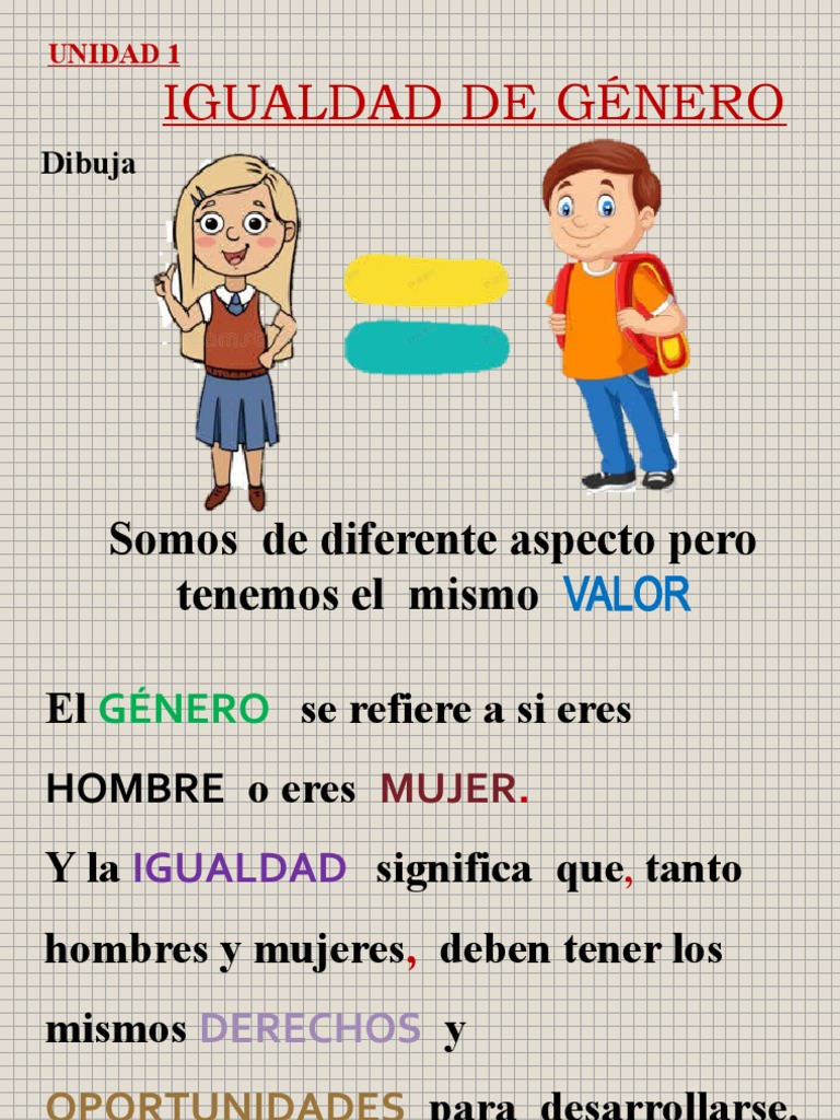 3RO IGUALDAD actIvidad | PDF